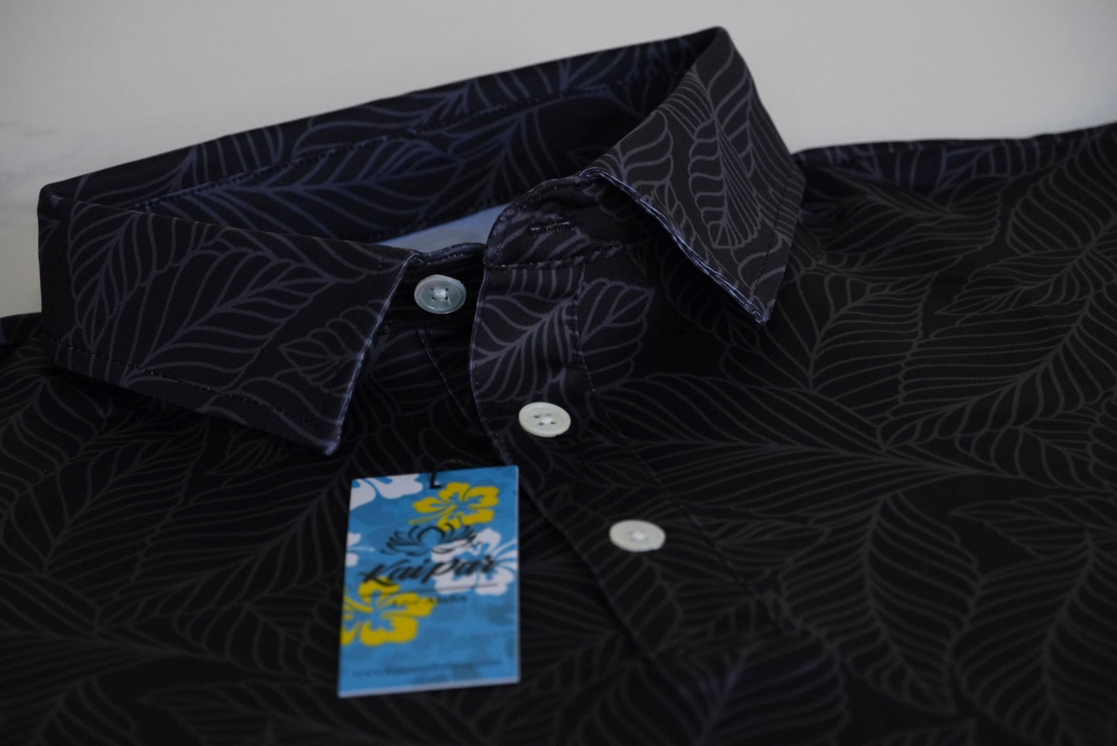 Moonlight Golf Polo | Hawaiian Golf Shirts | Kaipar Clothing | Crazy ...