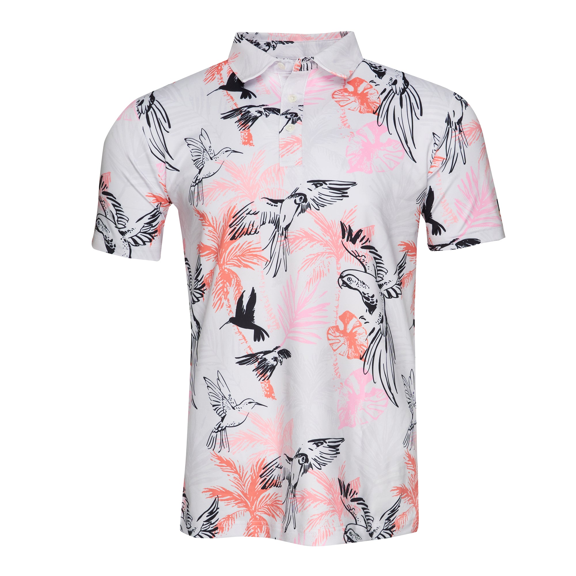 Mana Manu Golf Polo | Hawaiian Golf Shirts | Kaipar Clothing | Crazy ...