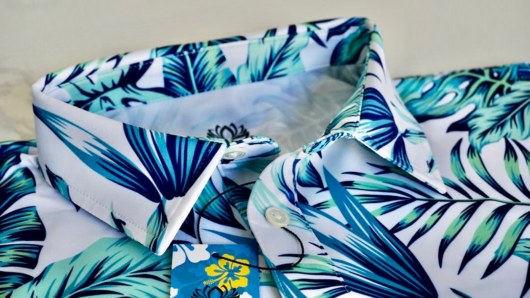 The Tropics | Kaipar Clothing | Hawaiian Golf Shirt | Crazy Golf Shirts