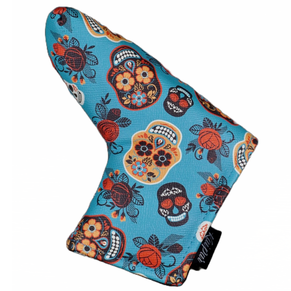 Día de los Muertos Blade Putter Cover | Kaipar Clothing | Hawaiian Golf ...