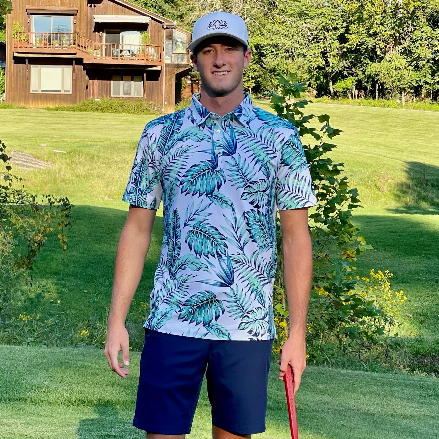 The Tropics | Kaipar Clothing | Hawaiian Golf Shirt | Crazy Golf Shirts